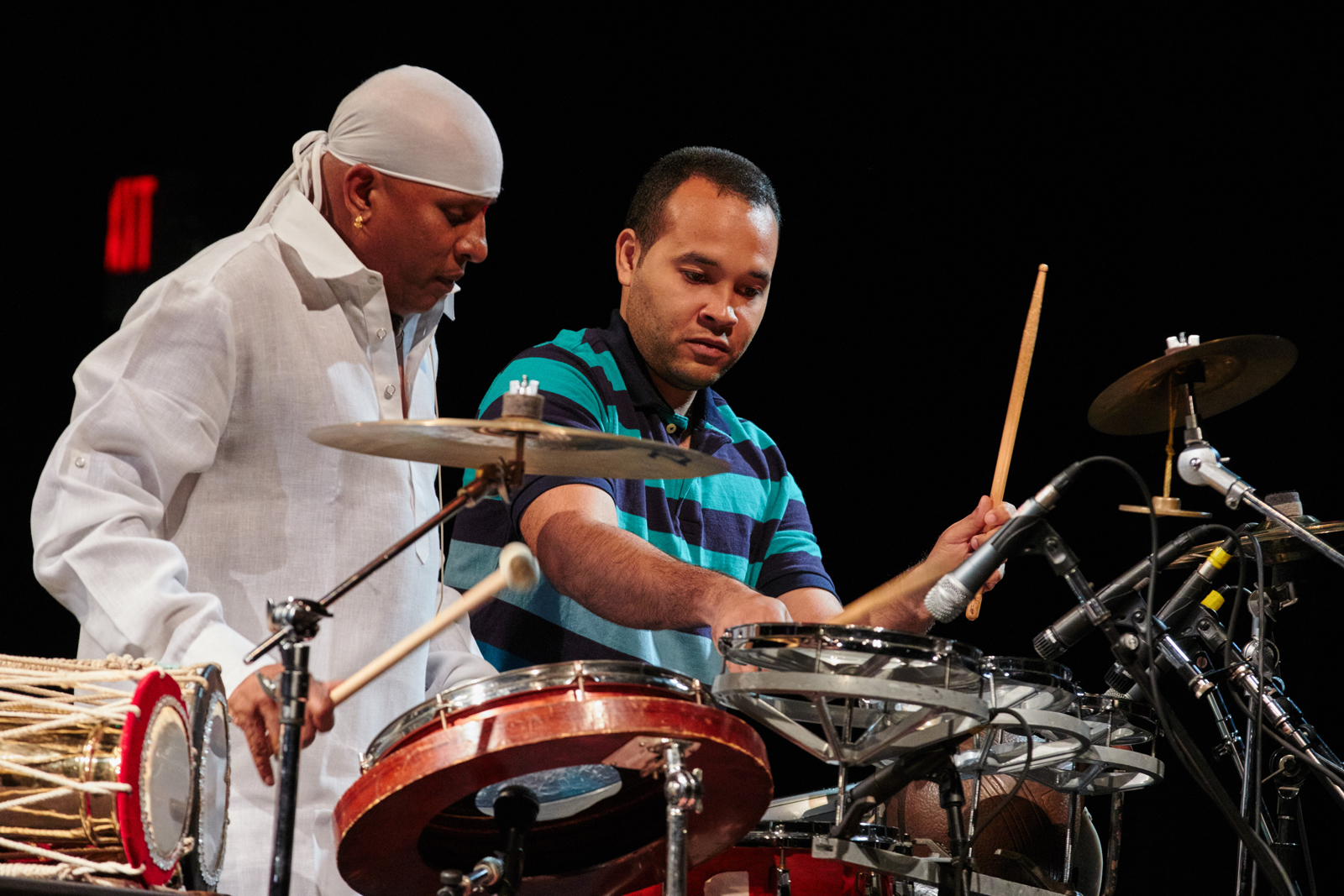 Sivamani Inspires as Guest Artist at Berklee Percussion Weekend | Berklee