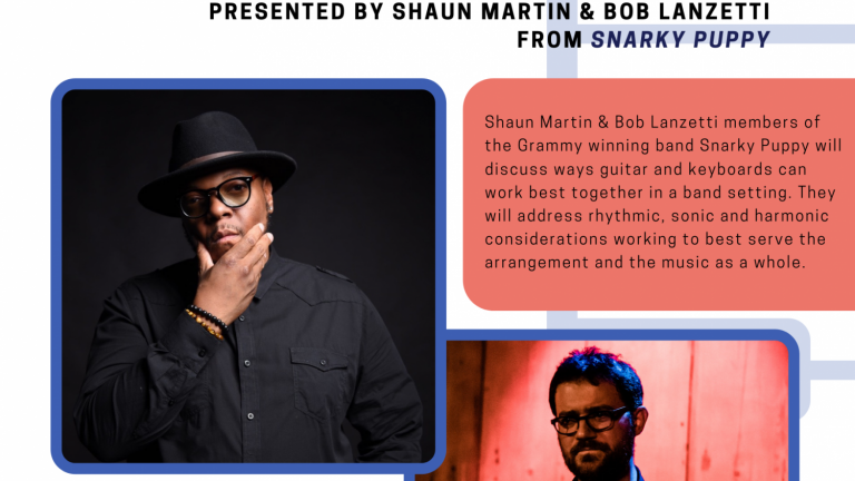 Shaun Martin & Bob Lanzetti of SNARKY PUPPY -"Guitar and Keys working ...