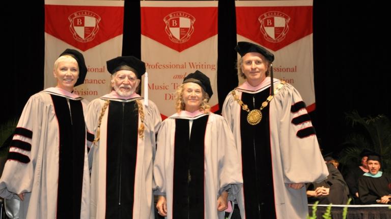 Carole King, Willie Nelson, and Annie Lennox Honored at Commencement ...