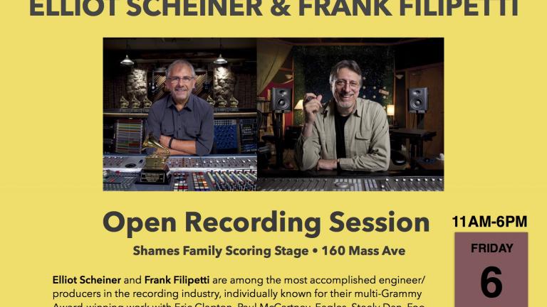MP&E Presents Legendary Producer-Engineer-Mixers Eliot Scheiner & Frank ...